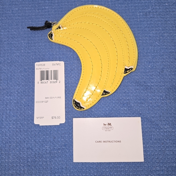 Coach | Bags | Coach Banana Bunch Coin Purse Nwt Rare | Poshmark
